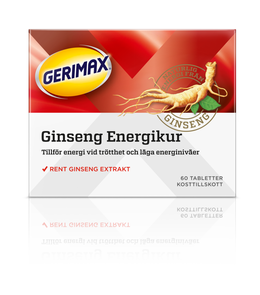 Gerimax Ginseng Energikur - Gerimax.se